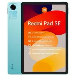 Xiaomi Tablet "Redmi Pad SE 4+128GB", Tablets/E-Book Reader, grünB:25,55cm H:16,71cm T:0,74cm