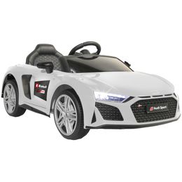 Elektro-Kinderauto Jamara "Ride-on Audi R8", weiß, Elektro-Kinderfahrzeuge, KinderB:62cm H:34cm T:106cm, ohne Akku und Ladegerät, B:62cm H:34cm T:106cm