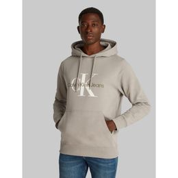 Calvin Klein Jeans Kapuzensweatshirt »SEASONAL MONOLOGO REGULAR HOODIE« mit Logodruck und Stickerei Rock Ridge L L Kapuzensweatshirt von Calvin...