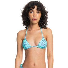 Quiksilver Triangel-Bikini-Top &raquo;Classic&laquo; Aqua Sky Strange Daze XL - Cup B Cup B XL Material: Mischgewebe aus...
