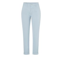MAC Chinohose »CHINO turn up« mit dezentem Glanz, elegant und sportiv zugleich ice blue PPT 38 - N-Gr N-Gr 38 Chinohose in dezentem, edlem Glanz...