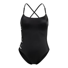Roxy Badeanzug »Active« Anthracite XL XL Stoff: leistungsstarkes, ultraweiches und...