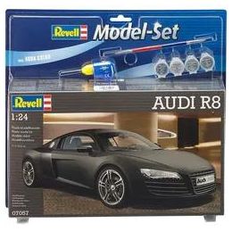 Modellbausatz Revell "Model Set, Audi R8", schwarz, Modellbausätze, KinderL:18cm, Kunststoff, Made in Europe, L:18cm