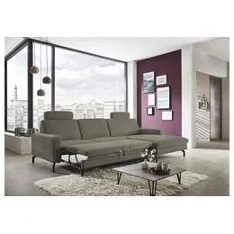 Ecksofa DIE PLANBAR "MP-IN20110 L-Form", grün (forest), B:302cm H:87cm T:178cm, 100% Polyester, Sofas, optional mit Funktionen erhältlich, mit Federkern-Polsterung