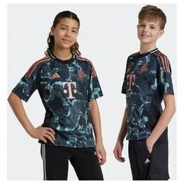 Fußballtrikot Adidas PERFORMANCE "FCB A JSY Y" Gr. 164, schwarz, Kinder, Obermaterial: 100% Polyester, Trikots