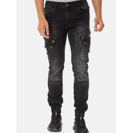 Cipo & Baxx Cipo & Baxx Jeans male Black size 36