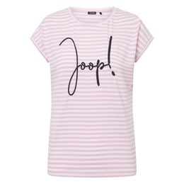 JOOP! T-Shirt 'Teri' Damen Gr&ouml;&szlig;e XXL rosa / schwarz / wei&szlig;