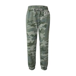 GAP Hose 'HERITAGE' Damen Größe 34 tanne / dunkelgrün / altrosa / offwhite