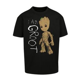 F4NT4STIC Shirt 'Marvel Guardians of the Galaxy I Am Groot' male Black size XXL