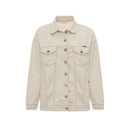 Cipo & Baxx CIPO & BAXX Jeansjacke Damen Gr&ouml;&szlig;e XL beige