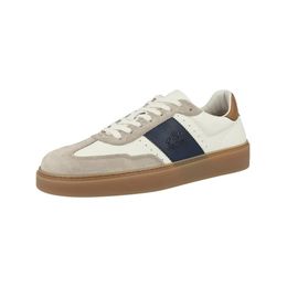 La Martina Sneaker 'LFM251' Herren Gr&ouml;&szlig;e 44 camel / marine / cognac / wei&szlig;