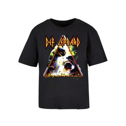 F4NT4STIC Shirt 'Def Leppard Hysteria' female Black size XL