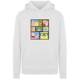 F4NT4STIC Sweatshirt 'Spongebob Squarepants Collage' male White size S