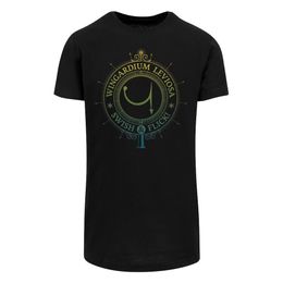 F4NT4STIC Shirt 'Harry Potter Wingardium Leviosa Spells Charms' male Black size XXXL