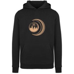 F4NT4STIC Sweatshirt 'Harry Potter Hogwarts Moon' Herren Größe S hellbeige / schwarz