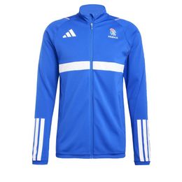 adidas Performance Trainingsjacke 'France' Herren Gr&ouml;&szlig;e XXXL blau / wei&szlig;