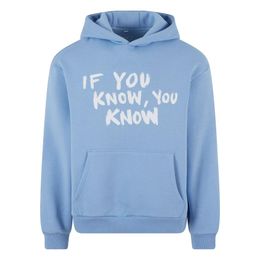 Mister Tee Sweatshirt 'If You Know' male Blue size S