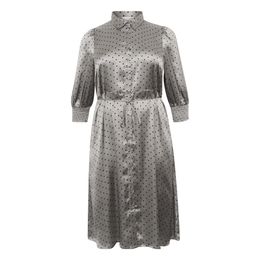 Kaffe Curve Shirt Dress 'Emine' female Grey size 46