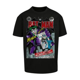F4NT4STIC T Shirt 'Batman Joker Playing Card Cover' Herren Gr&ouml;&szlig;e S grau / dunkellila / karminrot / schwarz