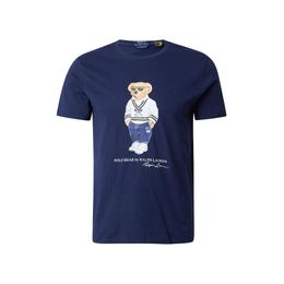 Polo Ralph Lauren T-Shirt Herren Gr&ouml;&szlig;e XS navy / hellbraun / gelb / offwhite