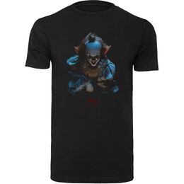 F4NT4STIC T-Shirt 'IT Pennywise Grin' Herren Gr&ouml;&szlig;e XXL blau / rot / schwarz / wei&szlig;