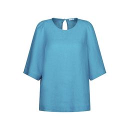 Seidensticker Bluse 'Schwarze Rose' Damen Größe L azur