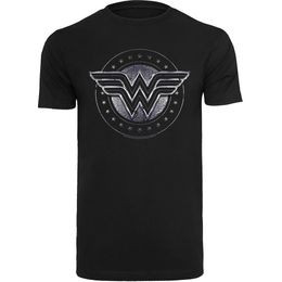 F4NT4STIC Shirt 'Wonder Woman Star Shield' male Black size L