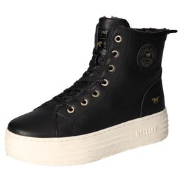 Mustang Sneaker Damen Gr&ouml;&szlig;e 42 gold / schwarz