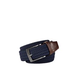 JOOP! G&uuml;rtel Herren Gr&ouml;&szlig;e 90 navy / brokat