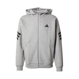 adidas Sportswear Athletic Zip-Up Hoodie male Grey size S