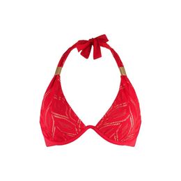 Lingadore Bikini Top female Red size 40