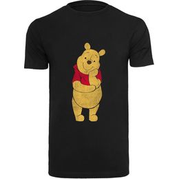 F4NT4STIC T-Shirt 'Disney Winnie The Pooh Classic' Herren Größe XS gelb / rot / schwarz