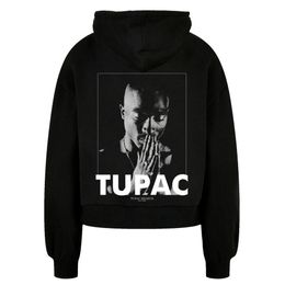 F4NT4STIC Pullover 'Tupac Shakur Praying' Damen Gr&ouml;&szlig;e S grau / schwarz / wei&szlig;