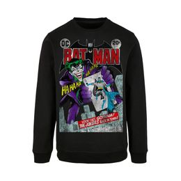 F4NT4STIC Sweatshirt 'Batman Joker Playing Card Cover' male Black size XXXL
