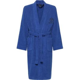 Carlo Colucci Short Bathrobe male Blue size L