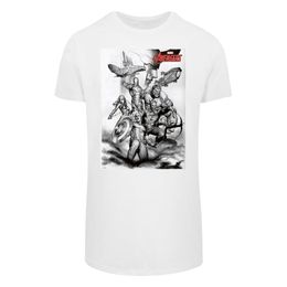 F4NT4STIC Shirt 'Marvel Avengers Assemble Team Sketch' male White size L