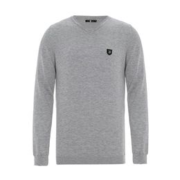 Cipo & Baxx CIPO & BAXX Pullover Herren Gr&ouml;&szlig;e XXL grau