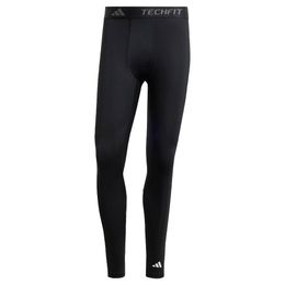 adidas Performance Workout Pants 'TECHFIT Compression Training Long' male Black size XXL