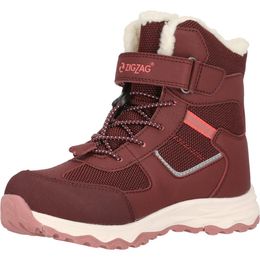 ZIGZAG Jungen Winterboots "Balful Kids Boot WP", Gr. 38, lila, Synthetik, Textil, Schuhe, Snowboots, Winterstiefel, Winterschuhe, wasserdicht,