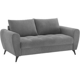 2,5-Sitzer MR. COUCH, B:180cm H:71cm T:90cm, grau, Memphis (Grundgewebe - 100% Polyester; Nutzschicht- 90% Polyester / 10% Polyamide), Sofas,