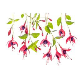 papermoon Fototapete "Photo-Art MANDY DISHER, FUCHSIE", B/L: 4mm x 2,6mm, Bahnen: 8 Stk. St., bunt, Schlafzimmer, Tapeten