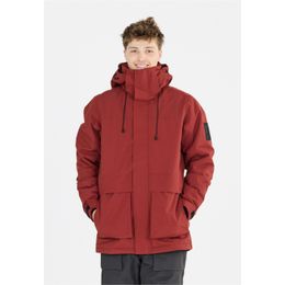 SLOPE Herren Skijacke "Chescott", rot, Gr. L, unifarben, 100% Polyamid, Jacken, Mit hoher Wassersäule und funktionalen Details