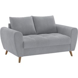 2-Sitzer MR. COUCH, B:160cm H:71cm T:90cm, grau, Memphis (Grundgewebe - 100% Polyester; Nutzschicht- 90% Polyester / 10% Polyamide), Sofas,