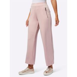 CRÉATION L CREATION L Damen Culotte, beige, Gr. 40, unifarben, 50% Modal, 44% Polyester, 6% Elasthan, Hosen