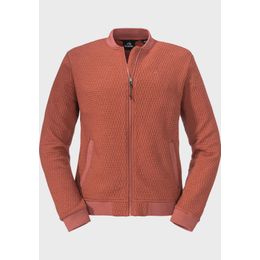 Schöffel SCHÖFFEL Damen Fleecejacke "Fleece Jacket Genua L", rot, Gr. 42, Oberstoff : 89% Polyester 10% Lyocell 1% Elasthan, Jacken