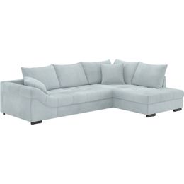 Ecksofa MR. COUCH, B:303cm H:86cm T:202cm, grau, Novaclean Avanti (100% Polyester), Wohnzimmer, Sofas, "Allegro, L-Form", mit