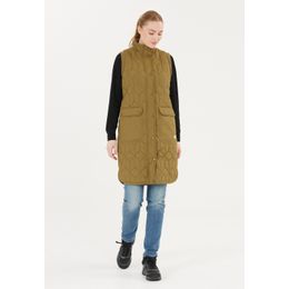 WEATHER REPORT Damen Steppweste "Beah", blau, Gr. 38, 100% Polyester, Westen, mit praktischen Pattentaschen