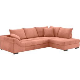 Ecksofa MR. COUCH, B:303cm H:86cm T:202cm, braun, Novaclean Avanti (100% Polyester), Wohnzimmer, Sofas, "Allegro DuraFlex, L-Form",