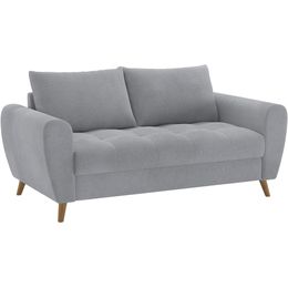 2,5-Sitzer MR. COUCH, B:180cm H:71cm T:90cm, grau, Memphis (Grundgewebe - 100% Polyester; Nutzschicht- 90% Polyester / 10% Polyamide), Sofas,