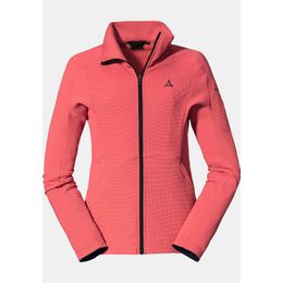 Sch&ouml;ffel SCH&Ouml;FFEL Damen Fleecejacke "Fleece Jacket Schiara L", rot, Gr. 46, 98%Polyester 2%Elasthan, Jacken